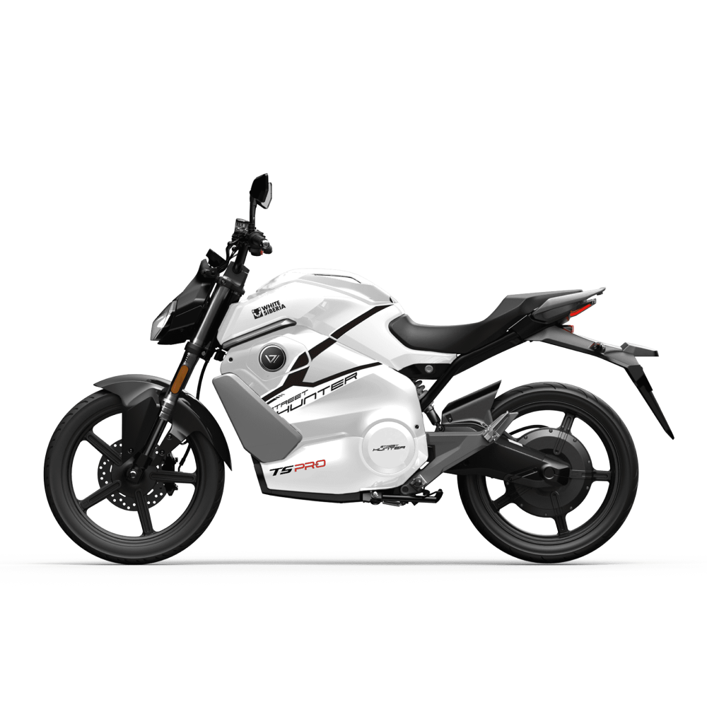 Купить электромотоцикл WHITE SIBERIA SUPER SOCO TS STREET HUNTER PRO ...